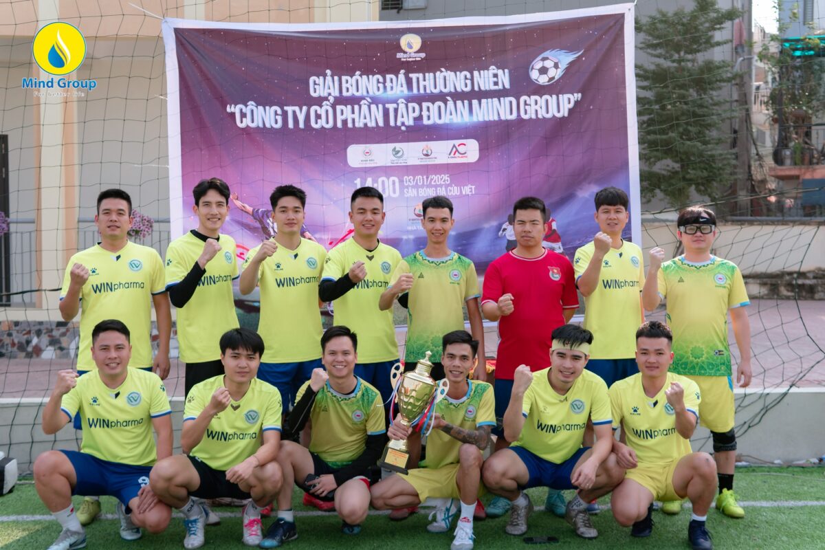 GIẢI BÓNG ĐÁ CUỐI NĂM 2024 - MIND GROUP: NƠI HỘI TỤ NIỀM ĐAM MÊ VÀ TINH THẦN ĐOÀN KẾT - Mind Group